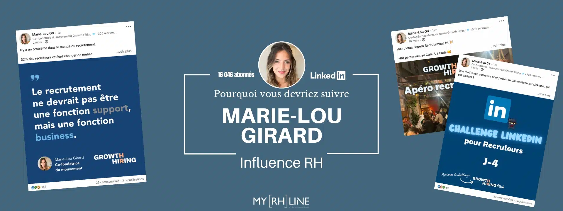 Marie-Lou Girard : pourquoi la rejoindre sur LinkedIn